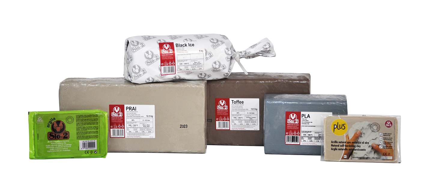 SIO-2 | Manufacturer of ceramic clays and natural clays for modelling